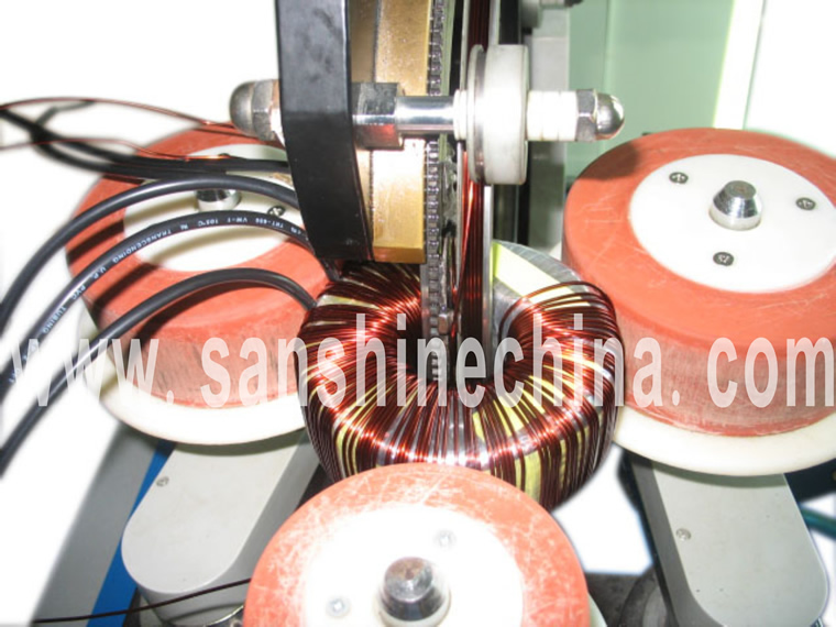 Gear Type Automatic Big Toroid Coil Winding Machine Ss300 Series